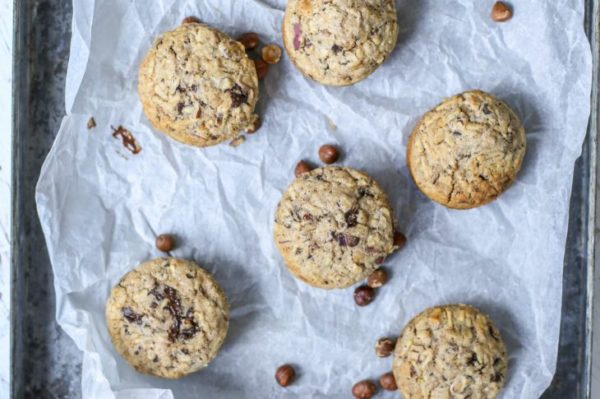 Søte & sunne muffins | med hasselnøtter og sjokolade - Fitfocus